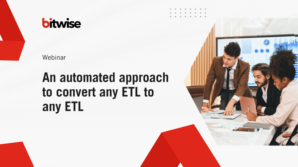 An automated approach to convert any ETL to any Cloud ETL